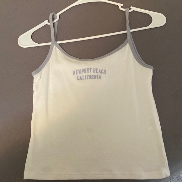 Brandy Melville | Tops | Brandy Baby Blue Tank Top | Poshmark